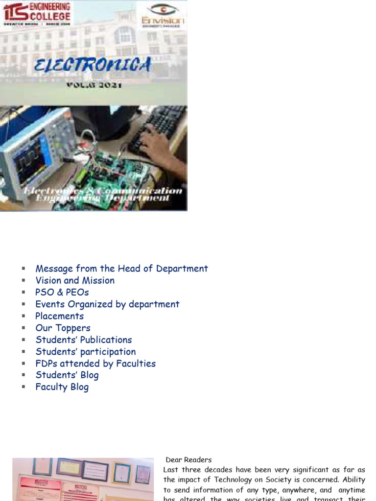 E Newsletter - Volume 6 | PDF | Very Large Scale Integration | Virtual ...