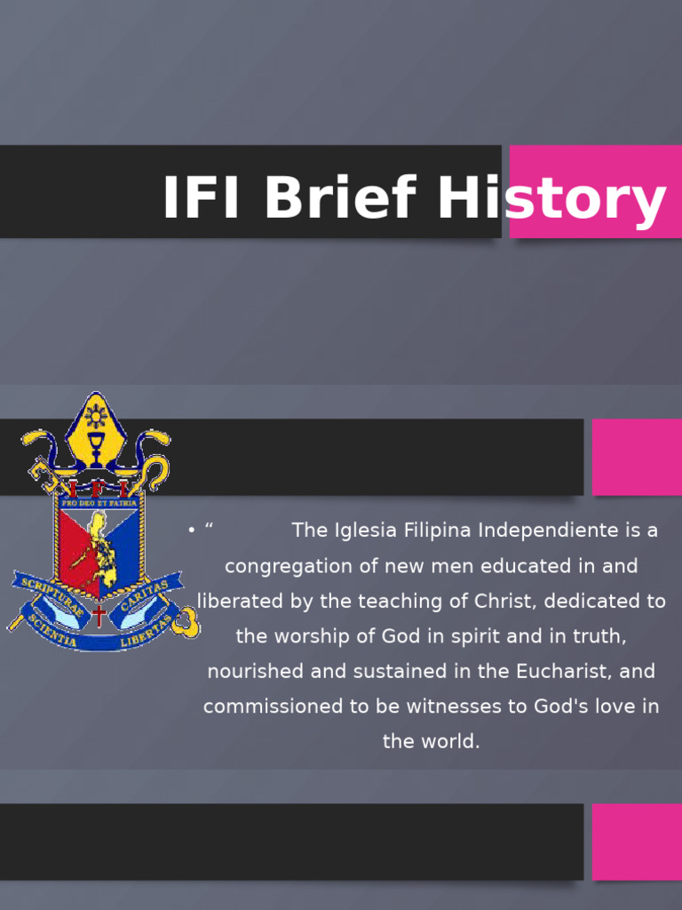 IFI Brief History Base From Regional Manual | PDF | Christian ...