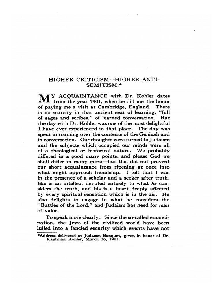 Solomon_Schechter_Higher_Criticism_Highe | PDF