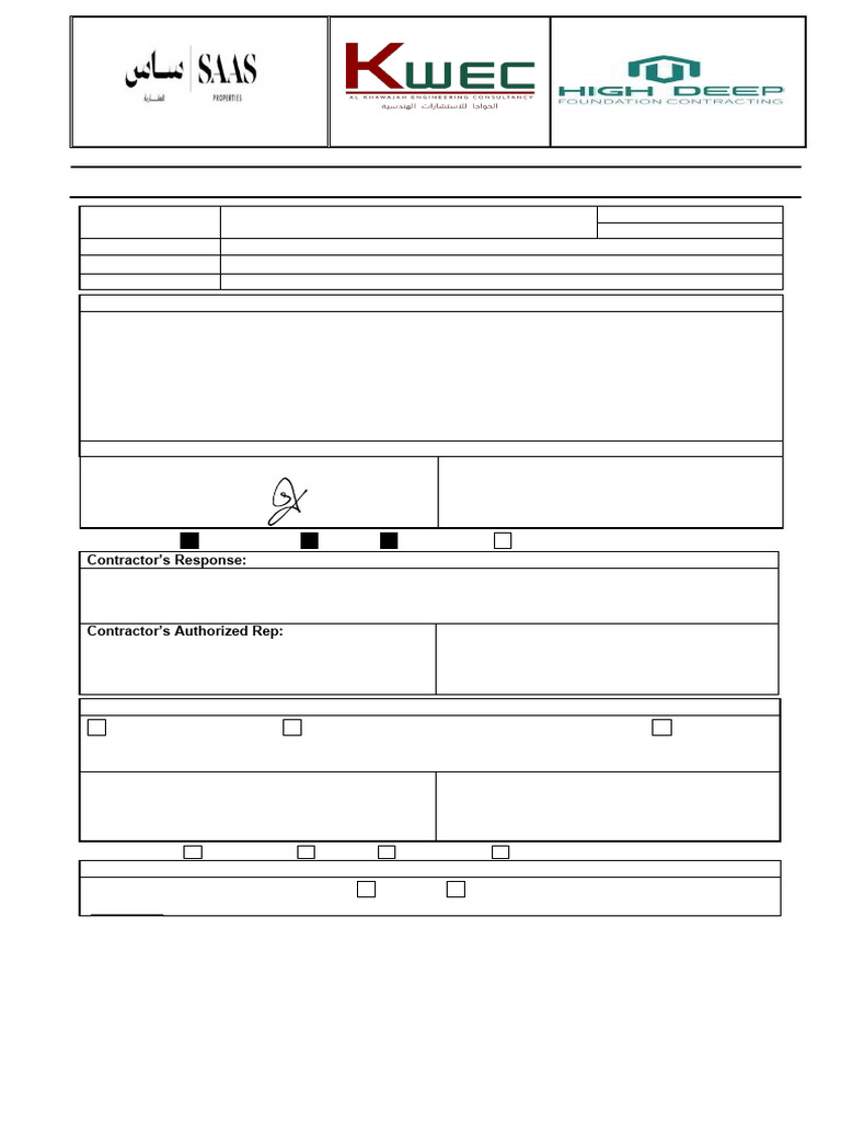 NCR 10 - Improper Shuttering During Capping Beam Casting | PDF ...