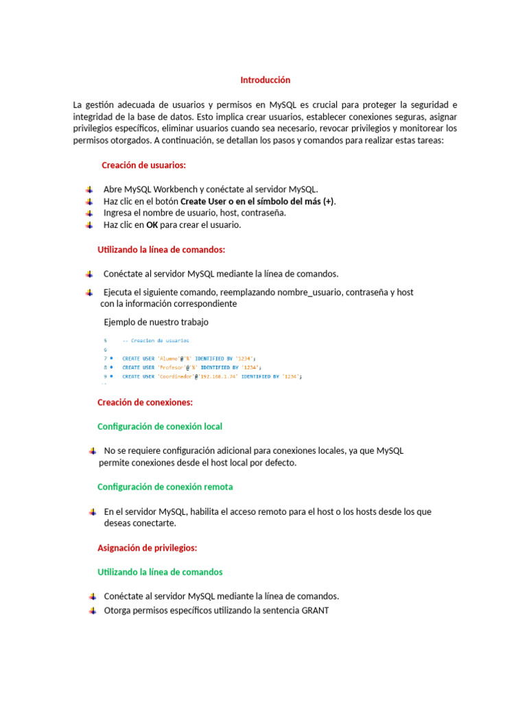 Reporte BD | PDF | Mi sql | Interfaz de línea de comando