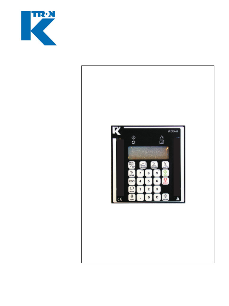 KSU-II Operation and Connection Guide | PDF | Safety | Menu (Computing)