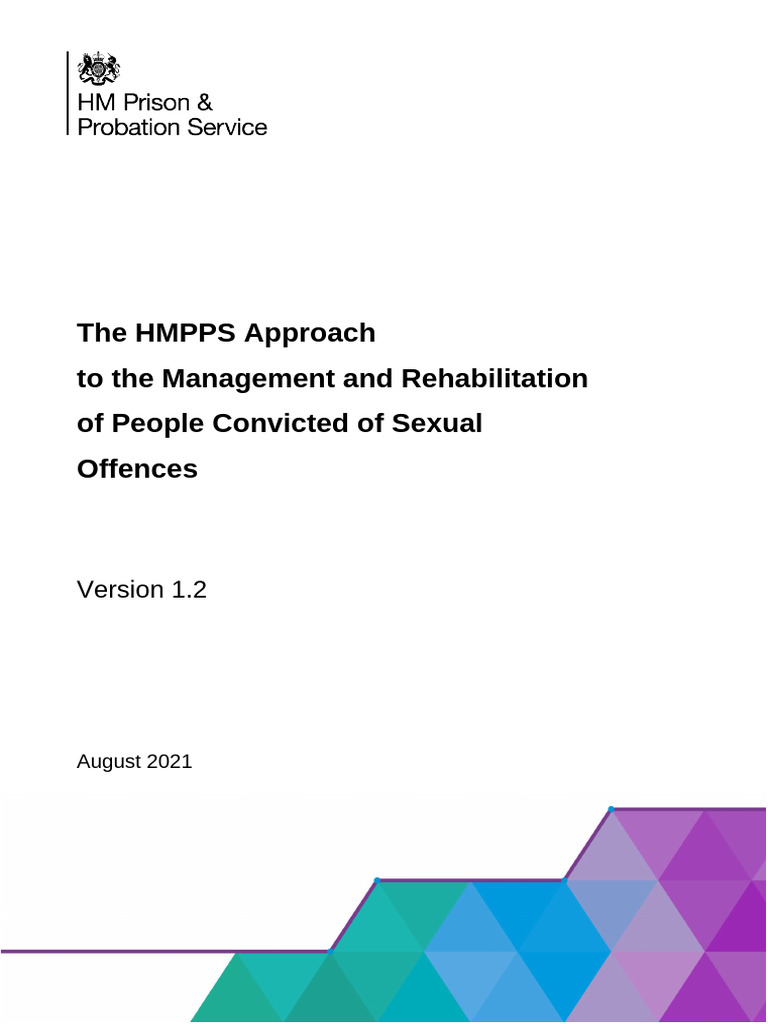 HMPPS Sexual Offence Management Guide | PDF | Rehabilitation (Penology ...