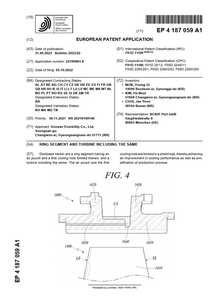 Funcionamiento de Los Ring Segment | PDF | Turbine | Gas Turbine