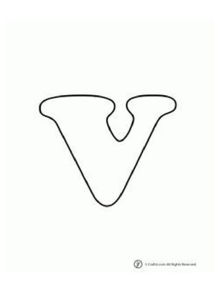 Letra V | PDF