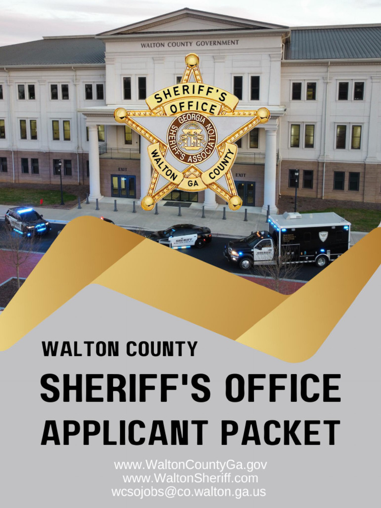 Walton County Sheriffs Office Application - 202307250917473151 | PDF ...