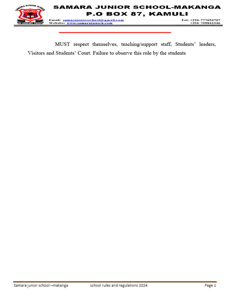 Samara Rules | PDF | Meal