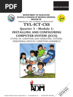 TLE-ICT-CSS 10-Q1 - ICCS Week 1 | PDF | Operating System | Graphical User Interfaces