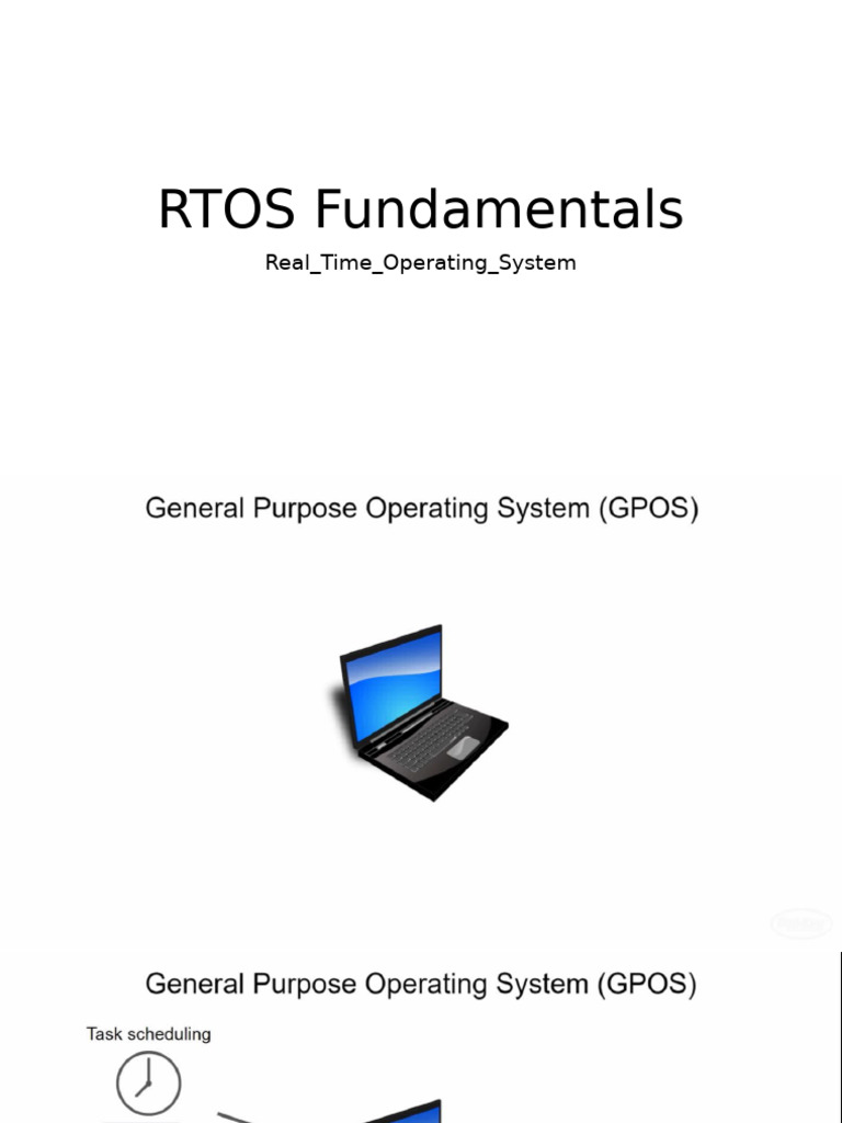 RTOS Fundamentals | PDF