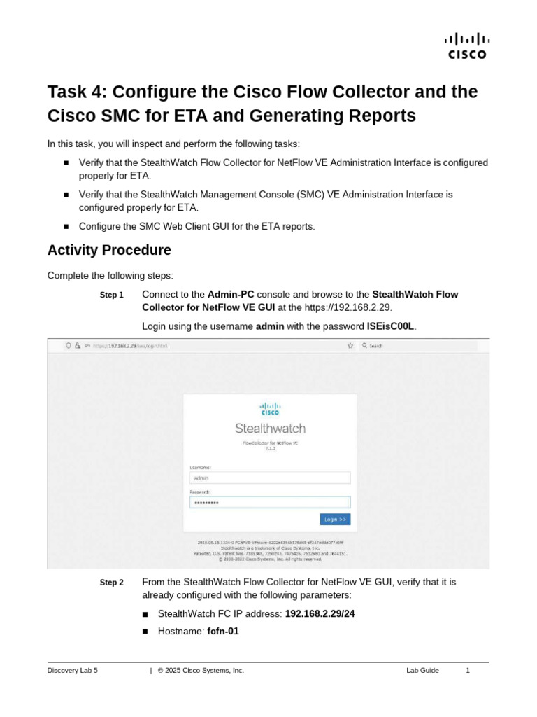 Lab 5 - Enable and Verify Encrypted Traffic Analytics | PDF | Transport ...