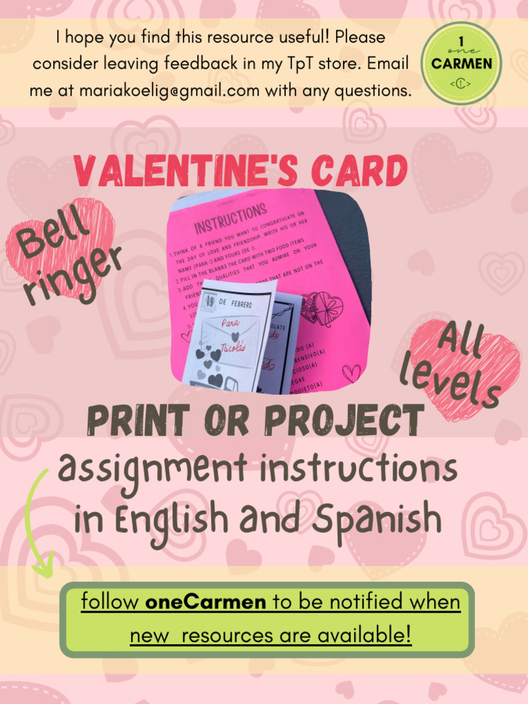 Valentine's Card: Bell Ringe R All Levels | PDF | Digital Technology ...
