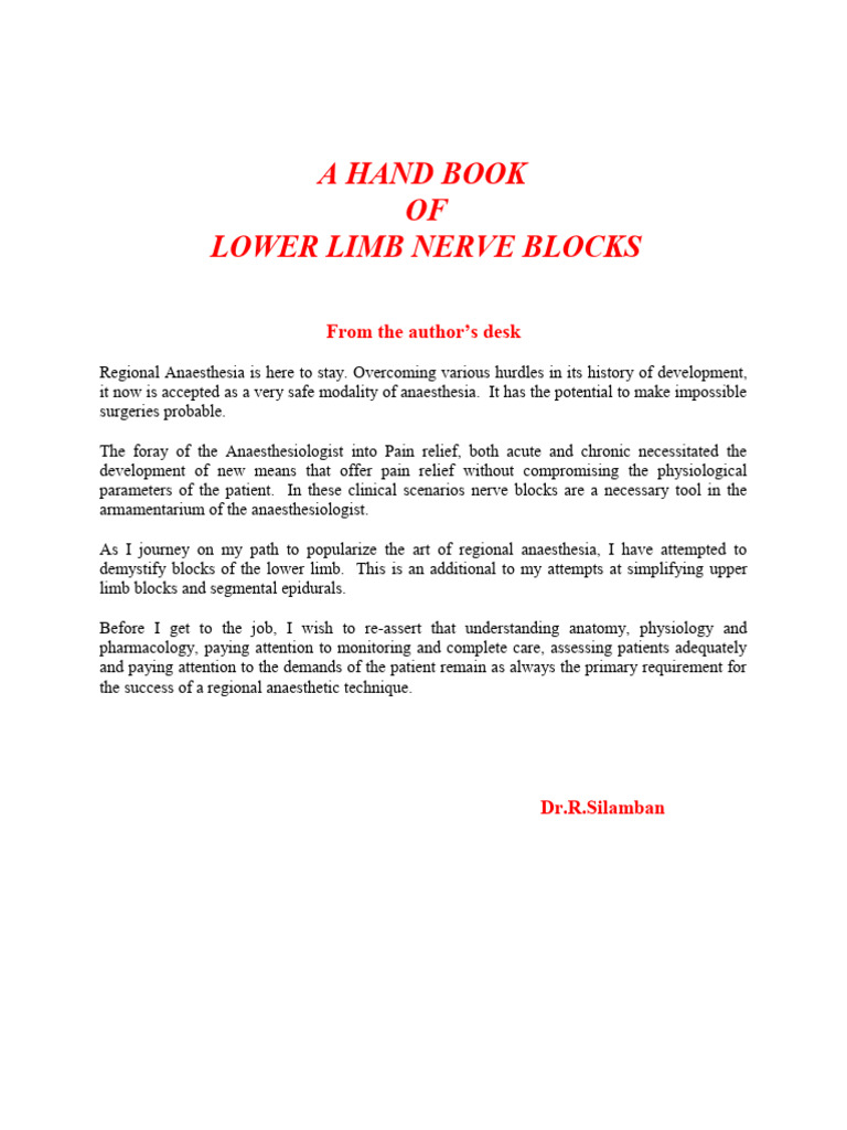 Silamban - Lower Limb Blocks | PDF | Human Leg | Knee