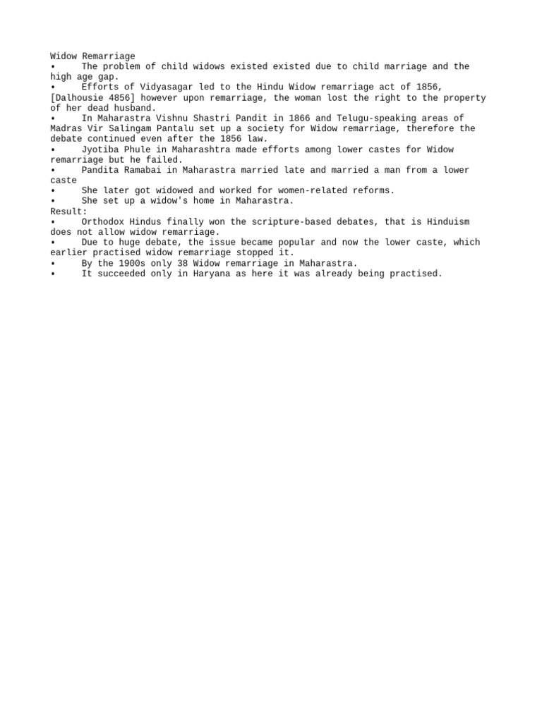 widow re marriage | PDF