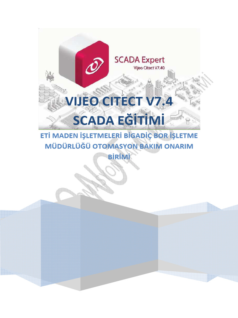 Vijeo Citect Eğitim | PDF