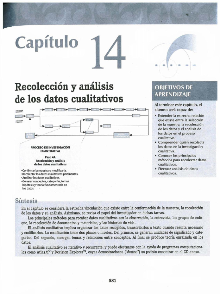 Texto 06 - Recolección y Análisis de Datos Cualitativos | PDF