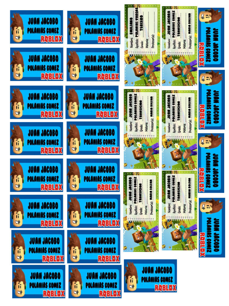 Stikers Escolares | PDF