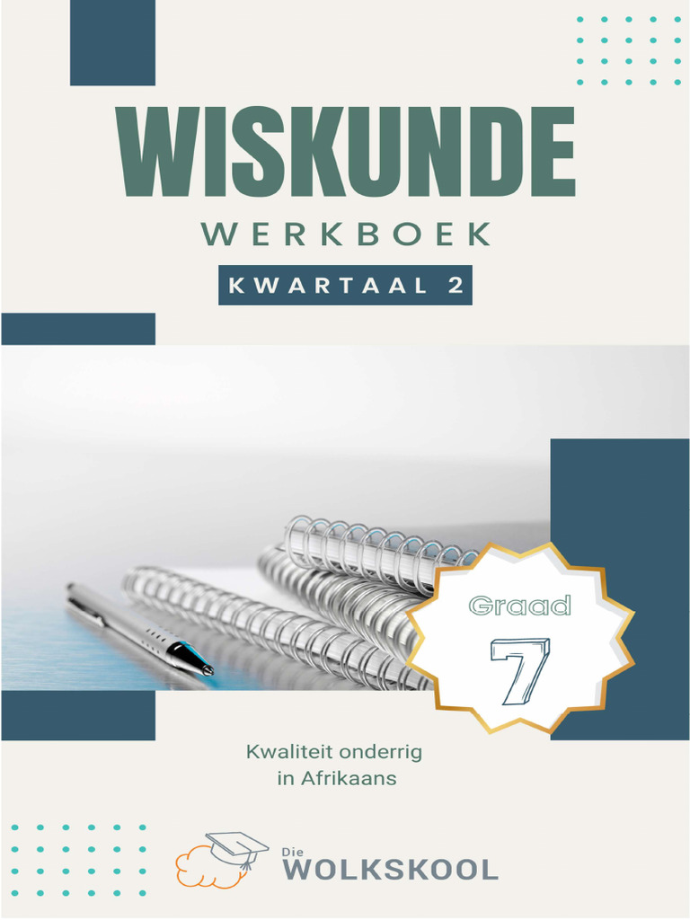Graad 7 Kwartaal 2 Werkboek | PDF