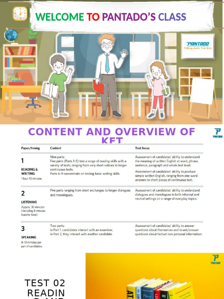 KET 2 Test 2 Reading & Writing Guide | PDF | Human Communication ...