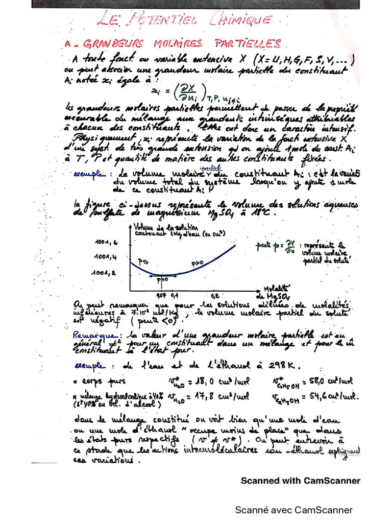 Cours Chimie Descriptive Et Diagramme de Phase | PDF