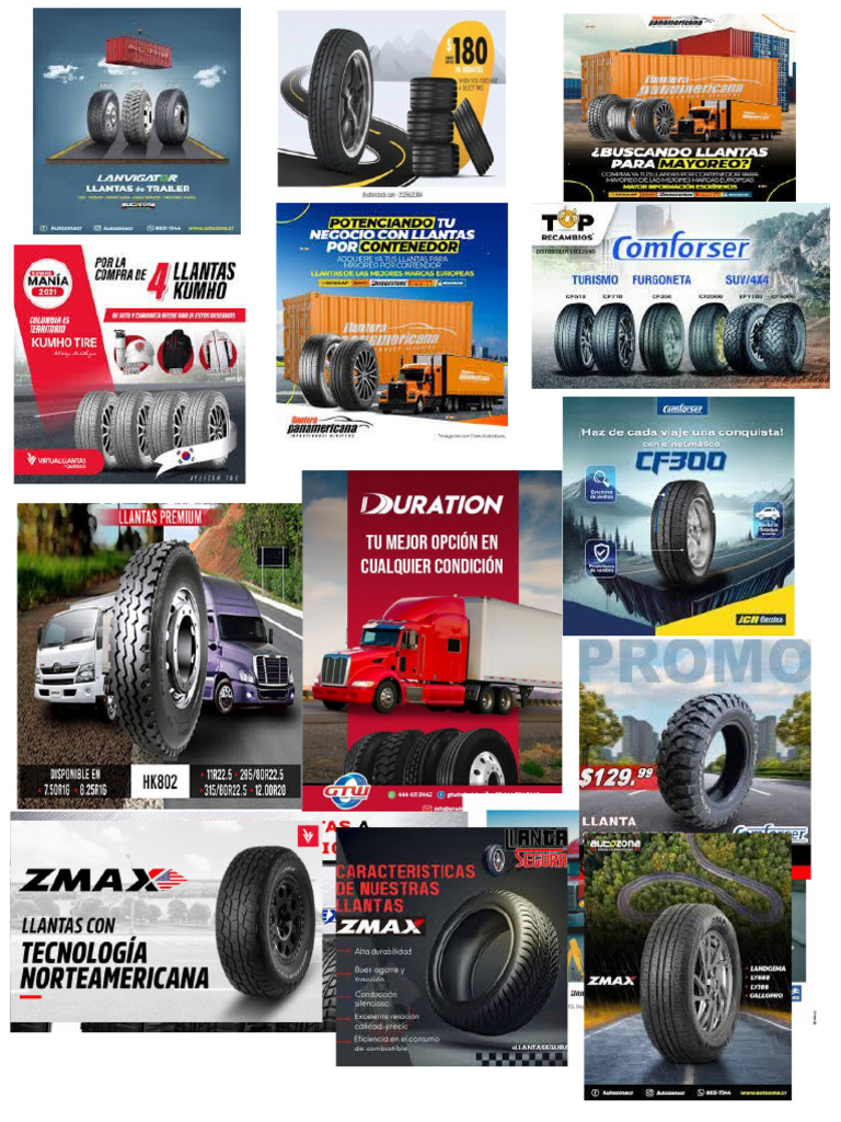 Publicidad Llantas | PDF