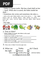 Reading Comprehension Worksheets For Grade 4 | PDF