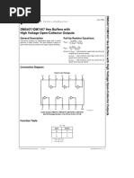 54F/74F04 Hex Inverter: General Description Features | PDF | Electrical ...