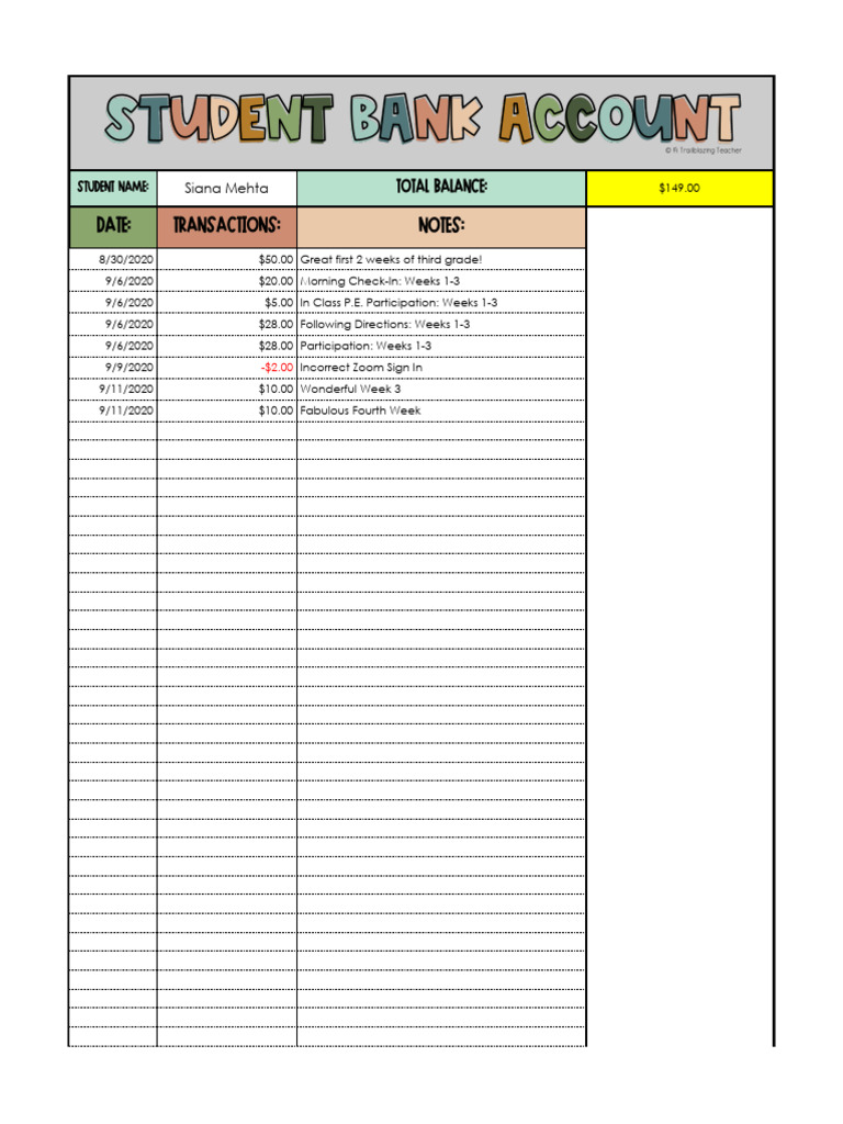 Economy Classroom 2020-2021 - Student #20 | PDF