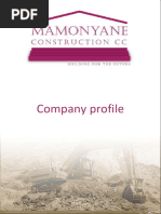 Rigamani Construction Press Statement | PDF | Finance & Money Management