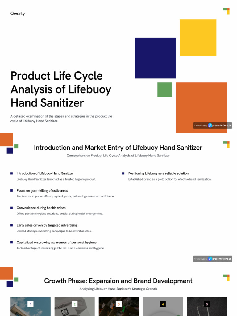 Product Life Cycle Analysis For Lifebuoy Hand Sanitizer | PDF