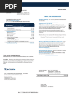 Xfinity Bill | PDF | Service Industries