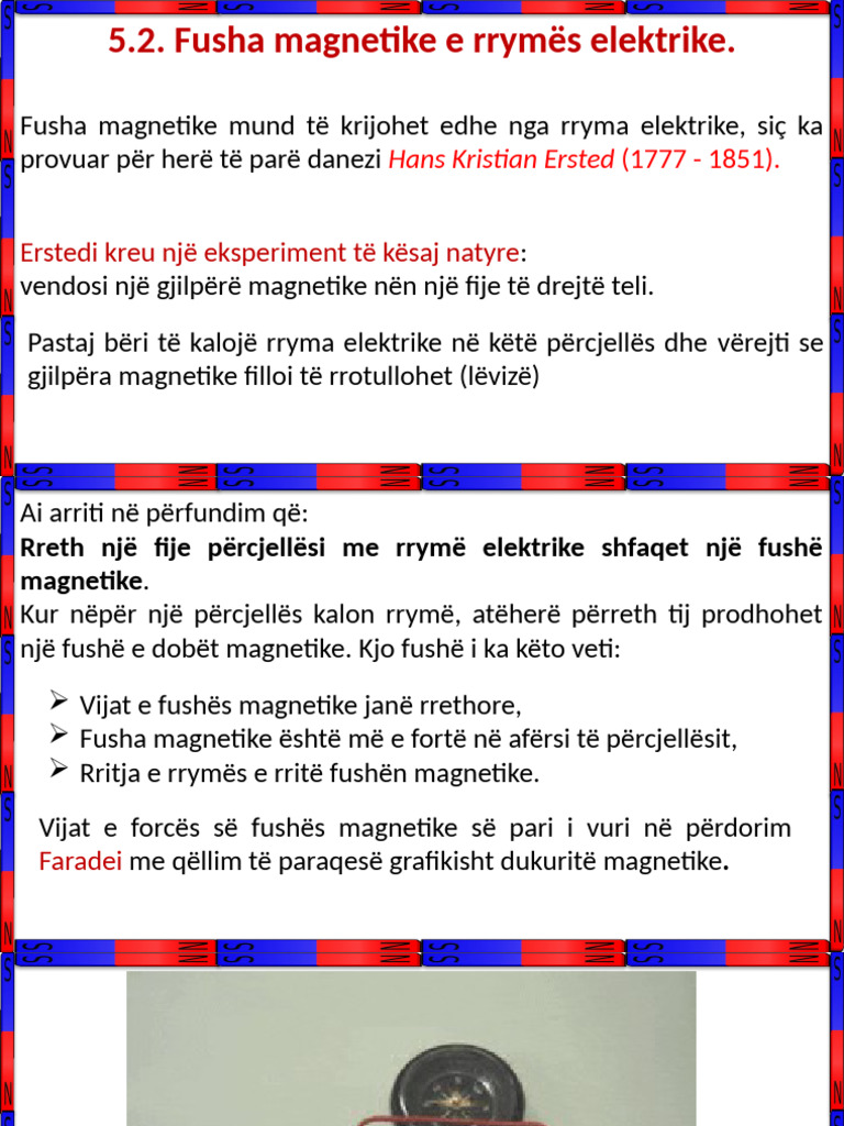 5.2. Fusha Magnetike e Rrymës Elektrike. | PDF