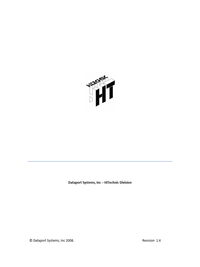 HiTechnic Motor Controller Specs for NXT | PDF | Bit | Electrical ...