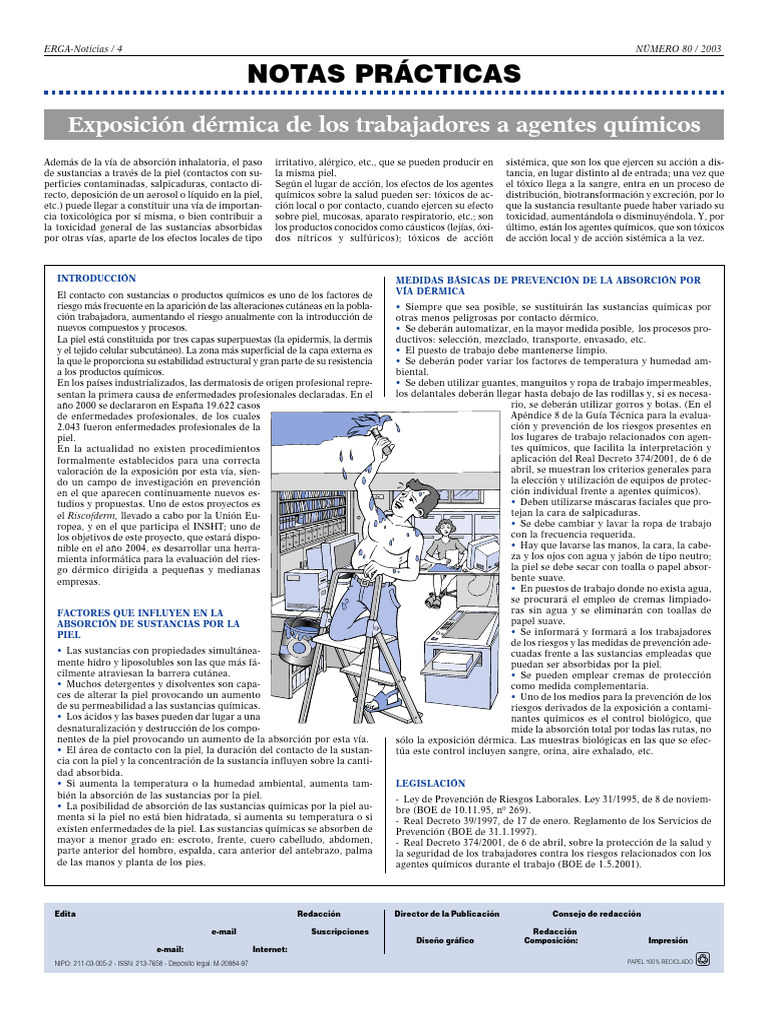 Práctica - QUIMICOS_PIEL_EJE | PDF | Toxicidad