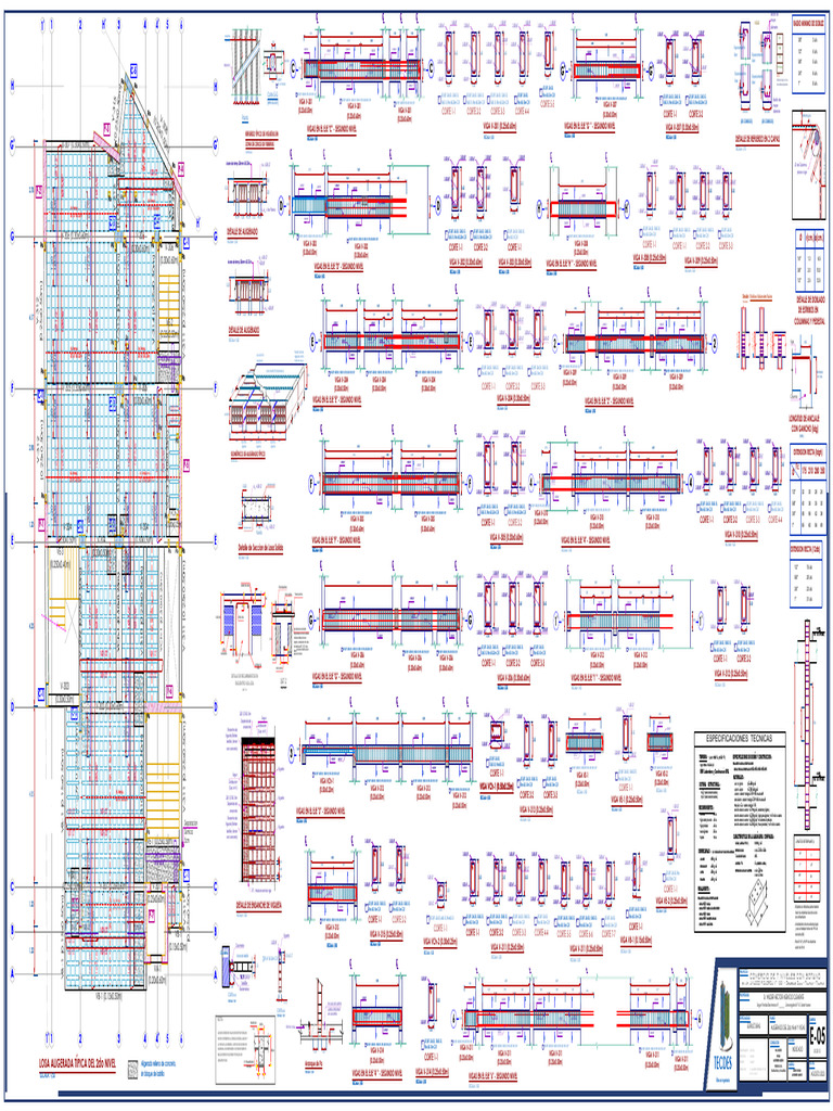 Plano de Estructuras - Mosdisco-A1 | PDF