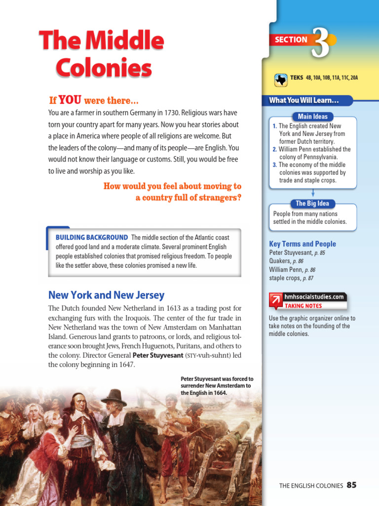 Chapter 3 Section 3 Reading | PDF