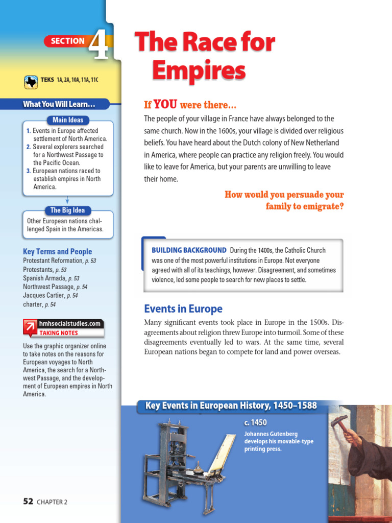 Chapter 2 Section 4 Reading | PDF