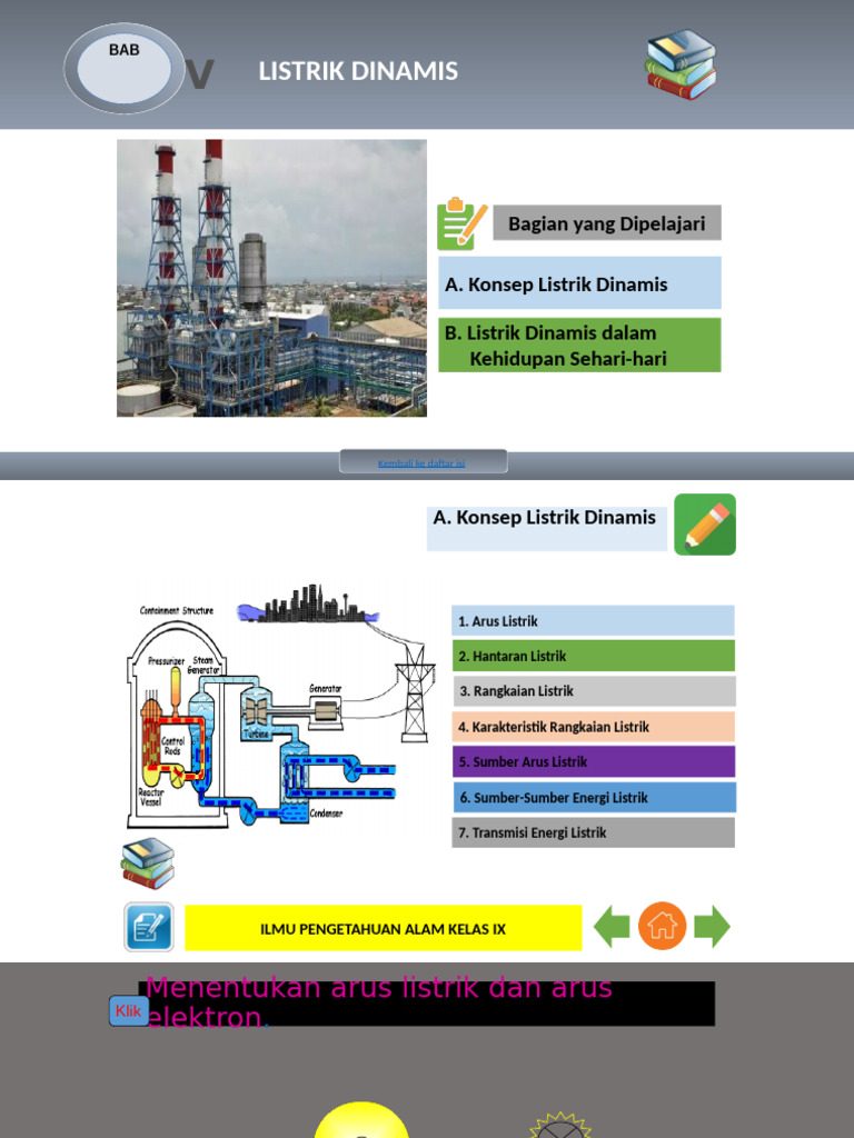 Konsep dan Aplikasi Listrik Dinamis | PDF
