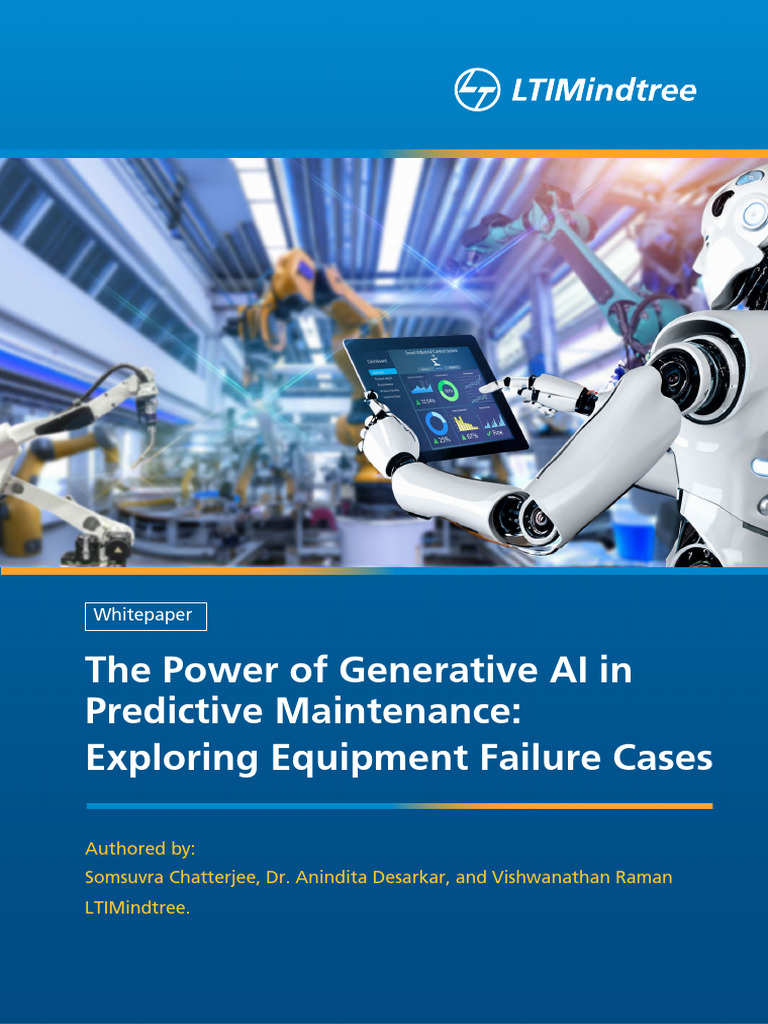 Generative AI for Predictive Maintenance | PDF | Artificial ...