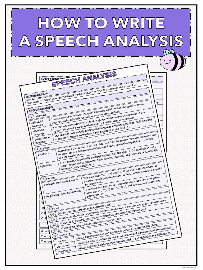 Speech Analysis for Educators | PDF | Speech | Human Communication