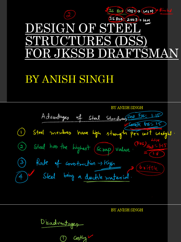 Steel Structures Draftsman Civil | PDF