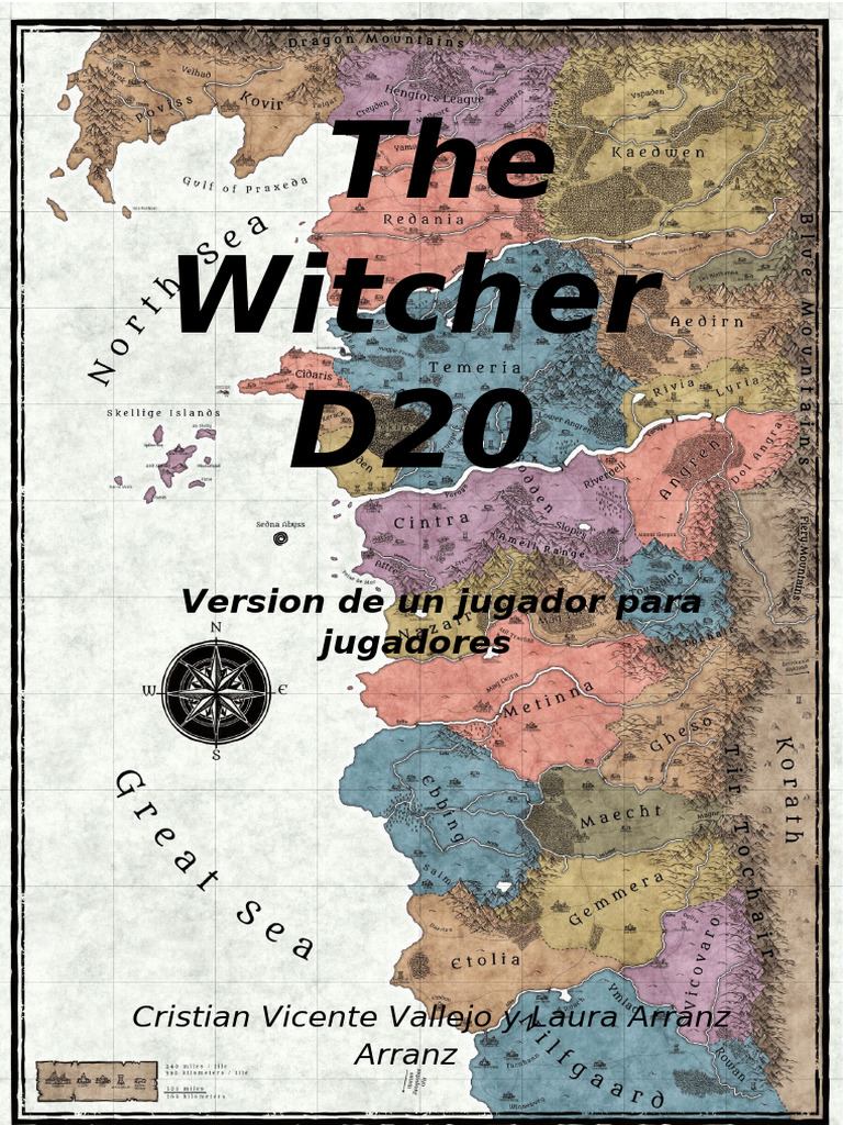 The Witcher FanMade D20 V2.0 Revisando | PDF | Juegos de rol | Duendes