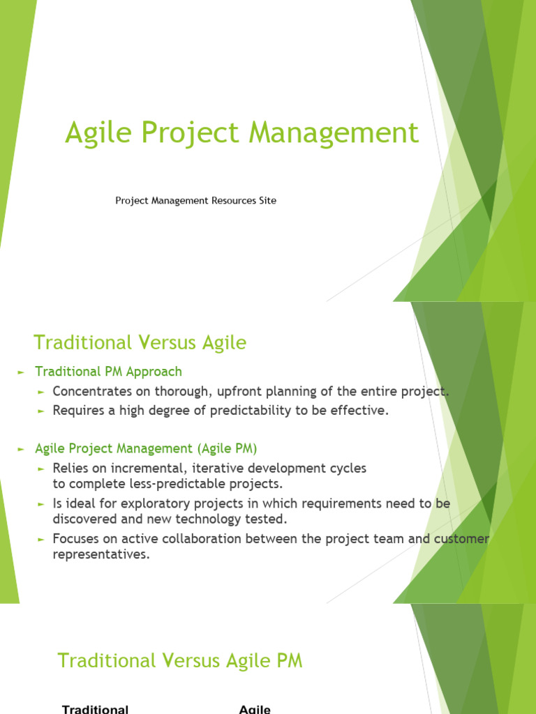 Agile Project Management Overview | PDF | Scrum (Software Development ...