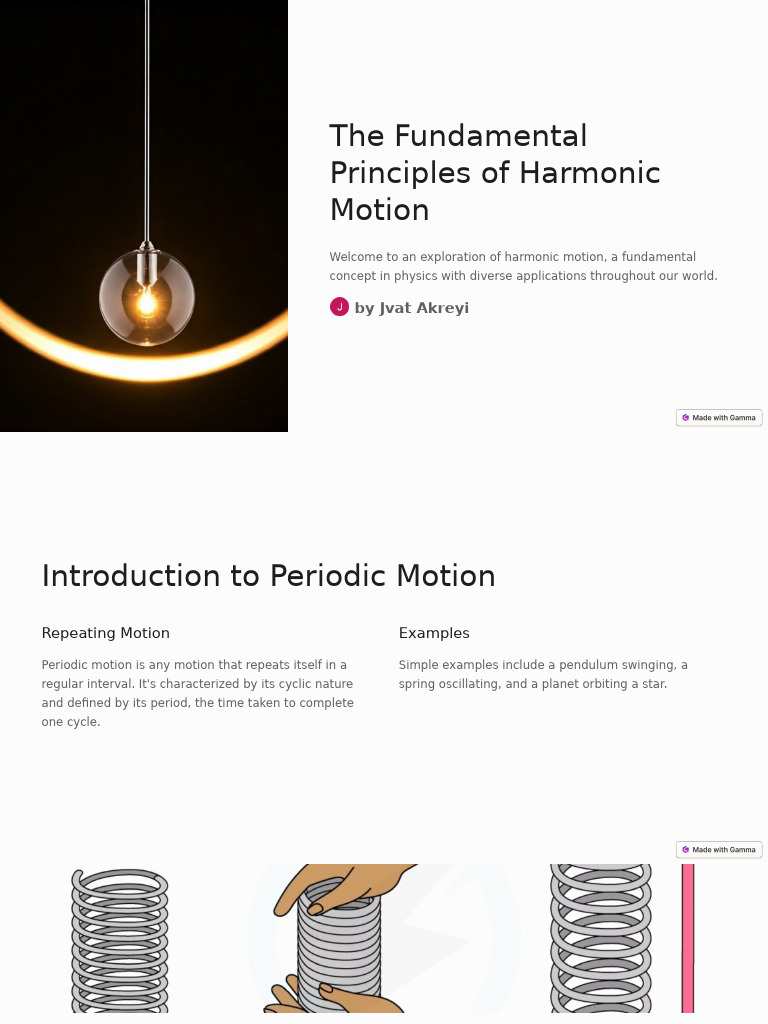 The-Fundamental-Principles-of-Harmonic-Motion 4 | PDF | Oscillation ...