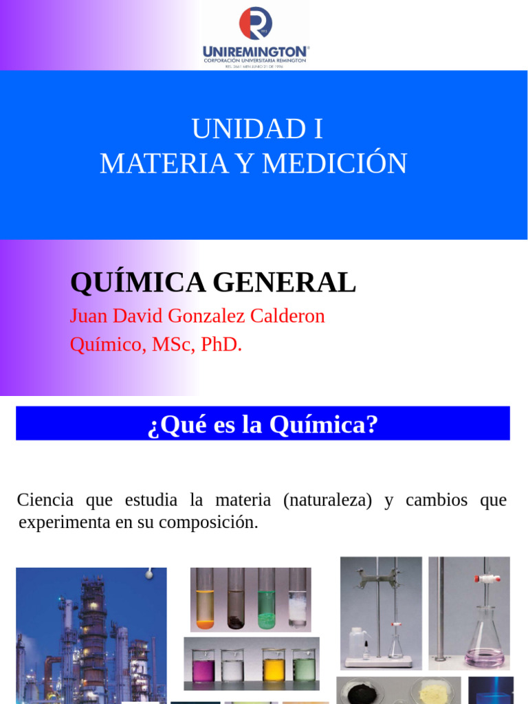 Materia y Medición en Química | PDF | Sustancias químicas | Importar