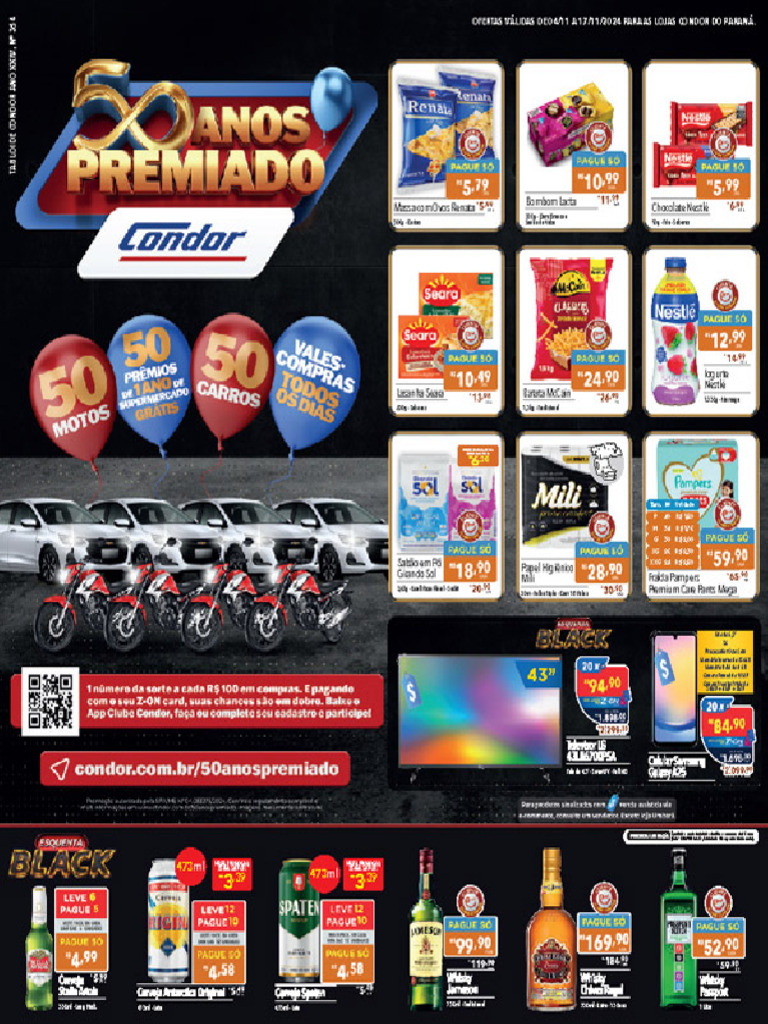 50 Anos Premiado Condor, de 04.11 Até 17.11.2024 (PR) | PDF