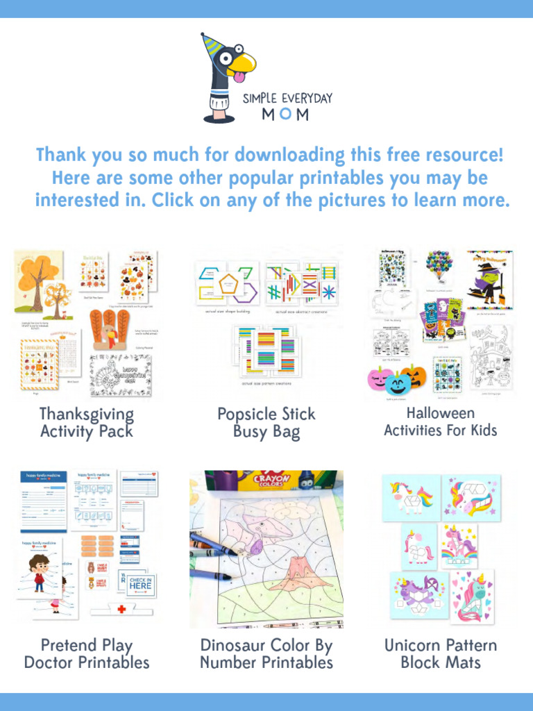 Free Learning Resources for Kids | PDF