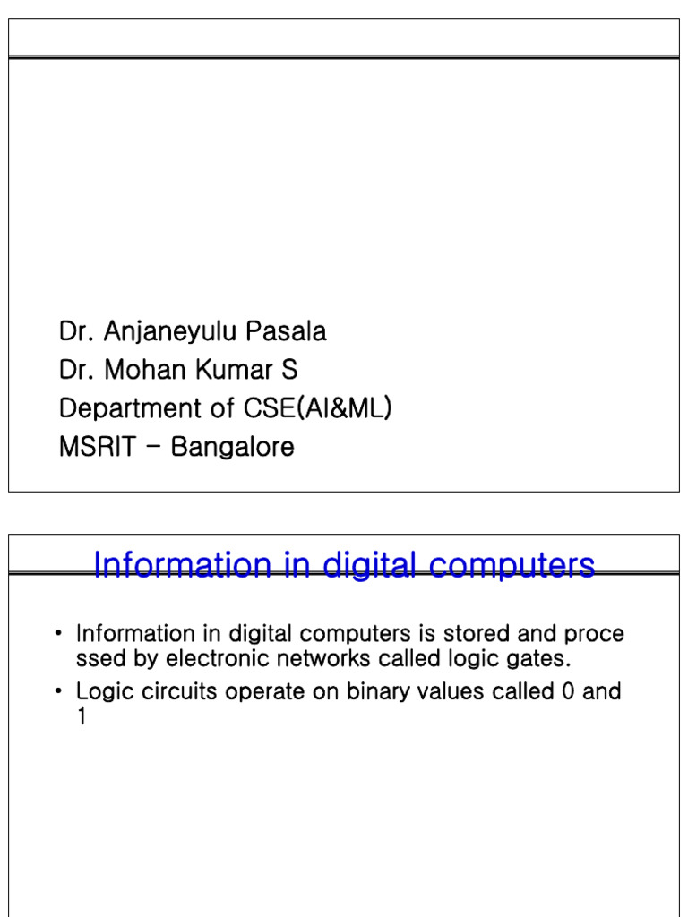 unit 1 | PDF | Cmos | Logic Gate