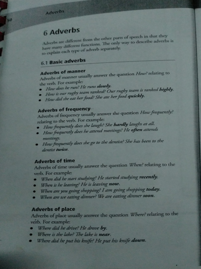 Adverbs | PDF | Linguistic Typology | Semantics