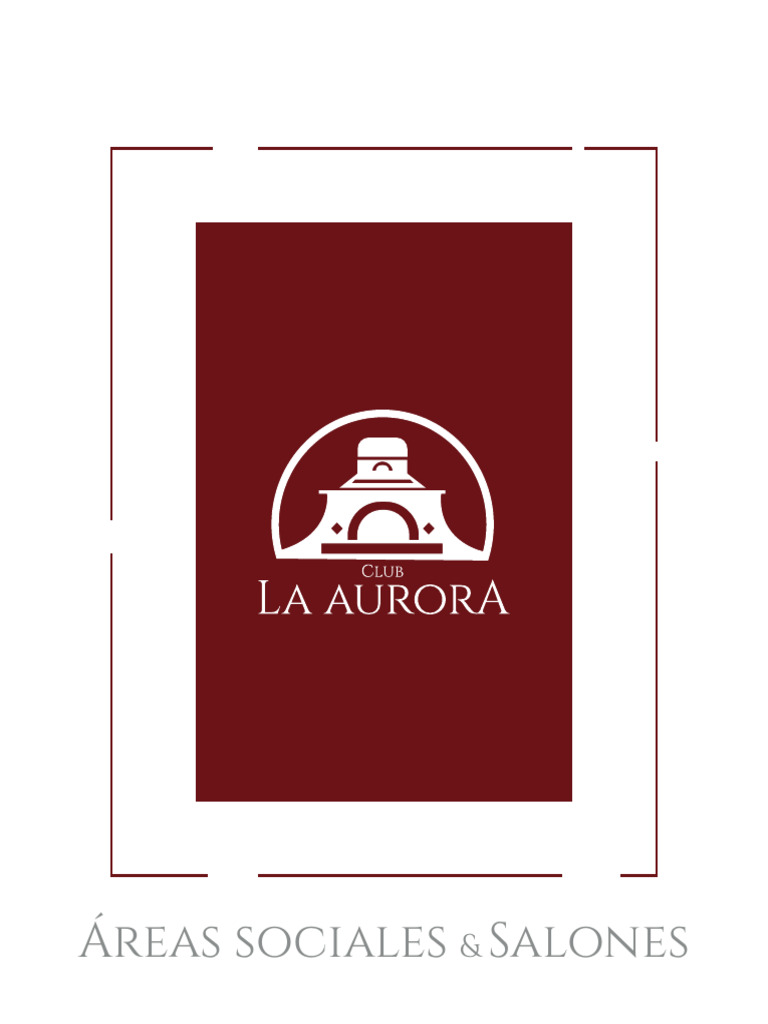 Aforos y Espacios en Club La Aurora | PDF