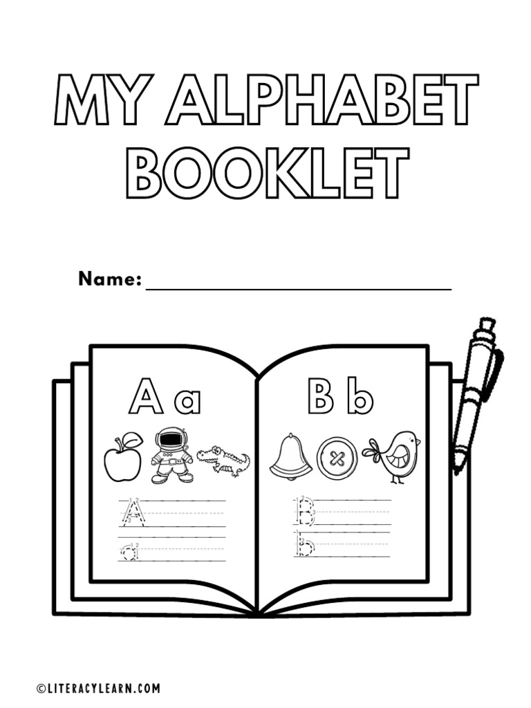 Printable Alphabet Booklet | PDF